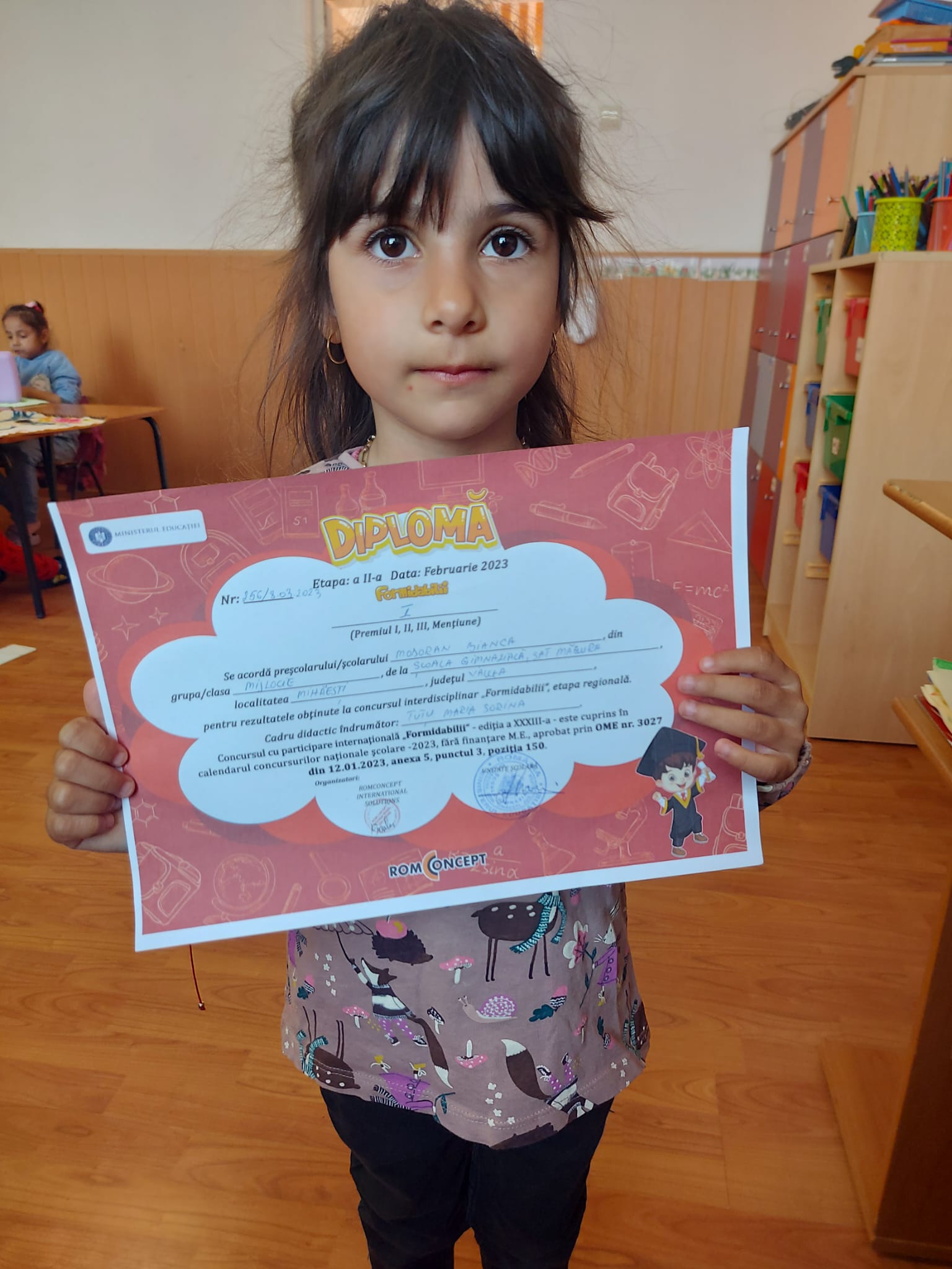 Concursul International Formidabilii – Școala Gimnazială Măgura – Vâlcea